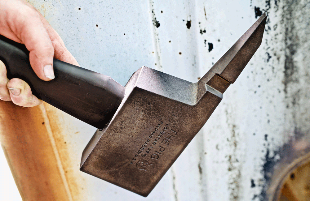 Notched PIG – LoneStar Axe